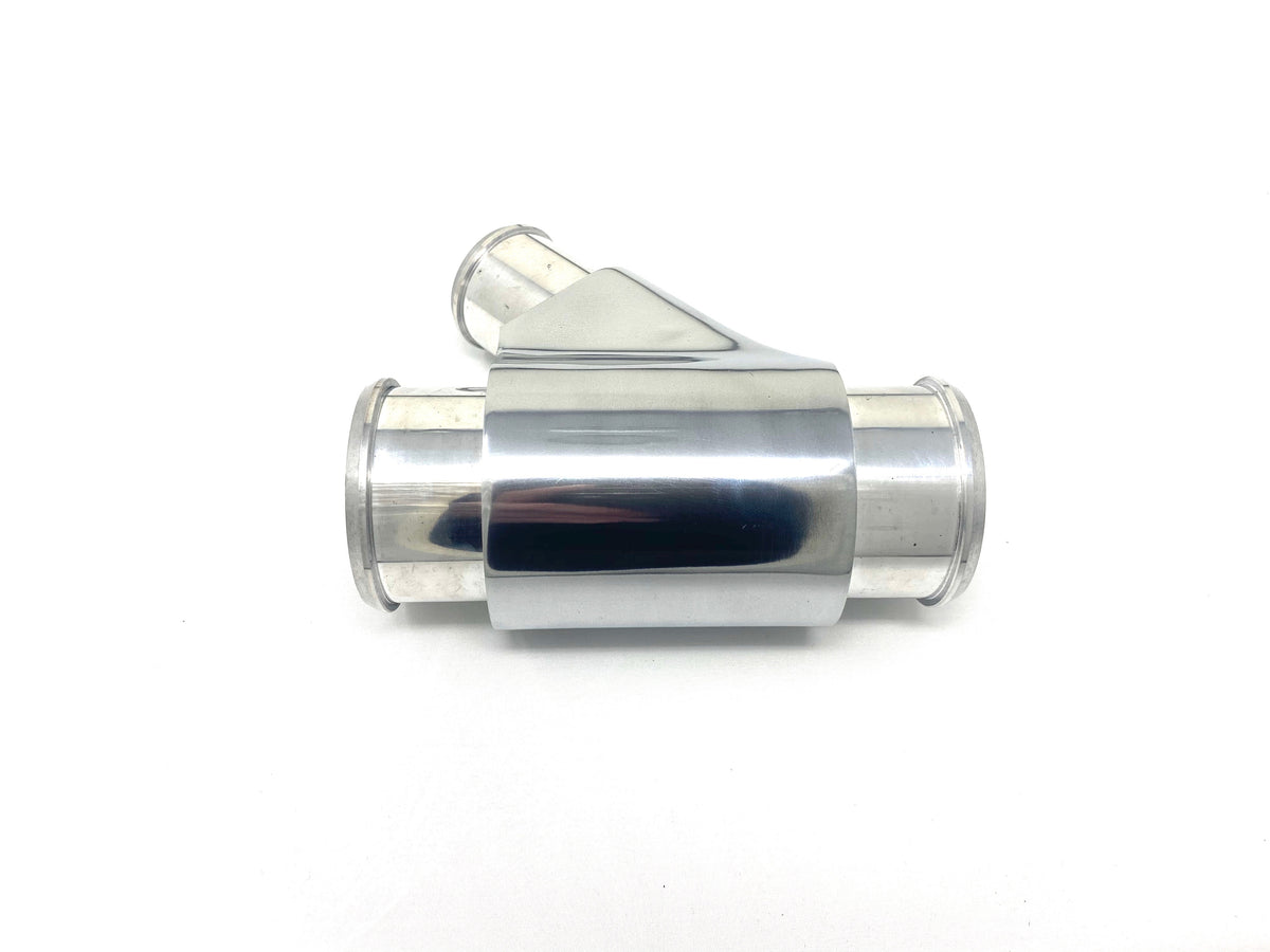 13+ Cummins Dual Radiator BMP Billet Y Pipe | Black Market Performance